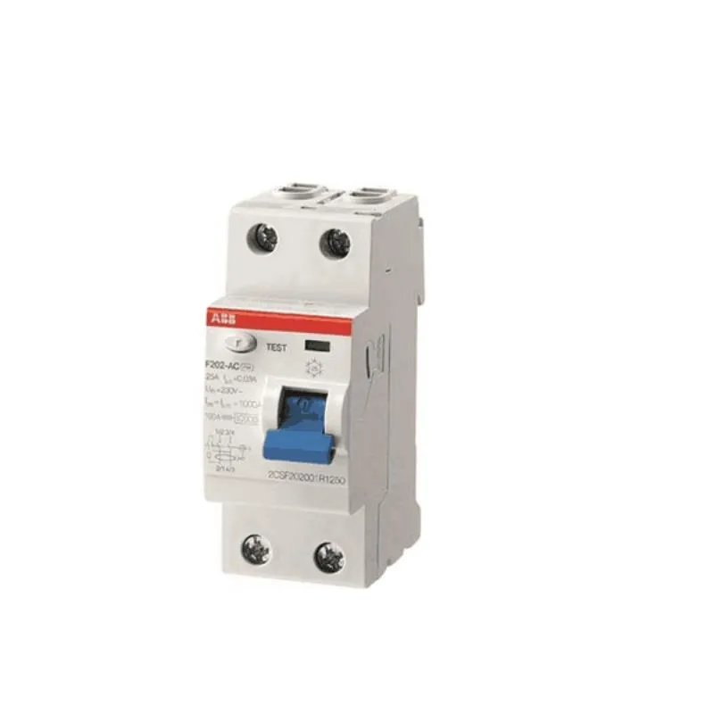 ABB Double Pole RCCB 10 KA (F SERIES)